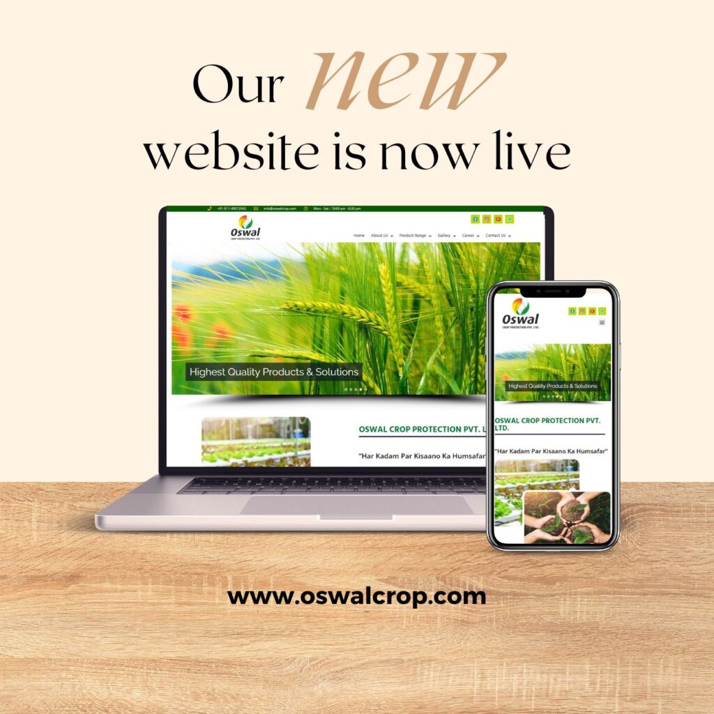 Website Launch - Oswal Crop Protection Pvt. Ltd.